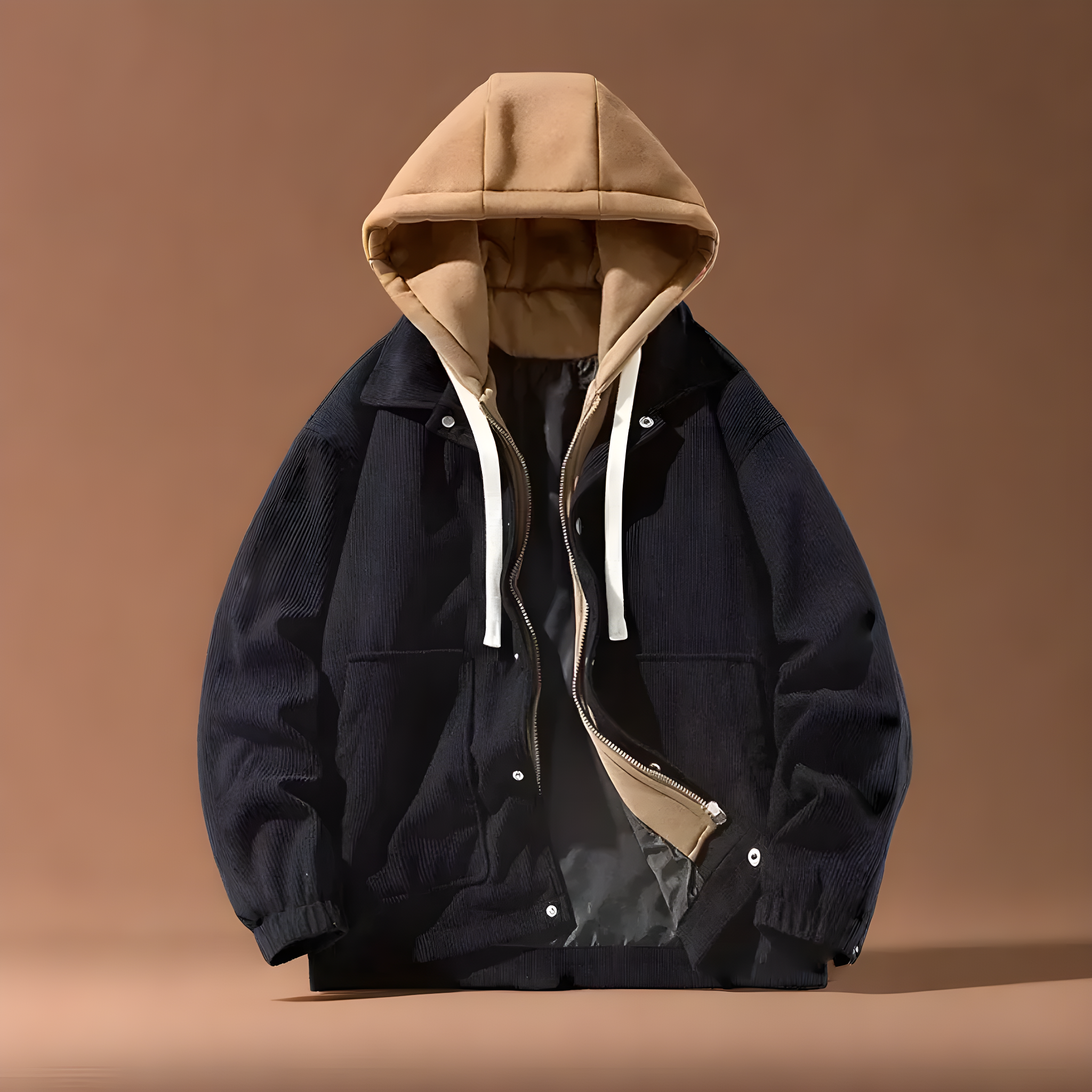 Alder Corduroy Hooded Jacket – Peter Oliveira